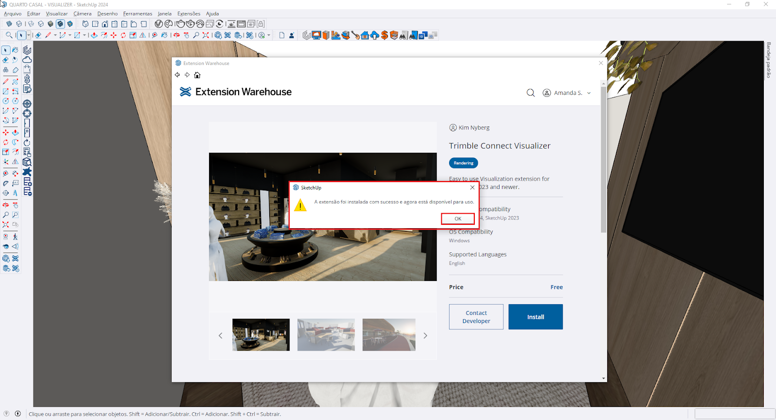 **Como renderizar seu projeto em tempo real com a ferramenta Trimble Connect Visualizer do ...